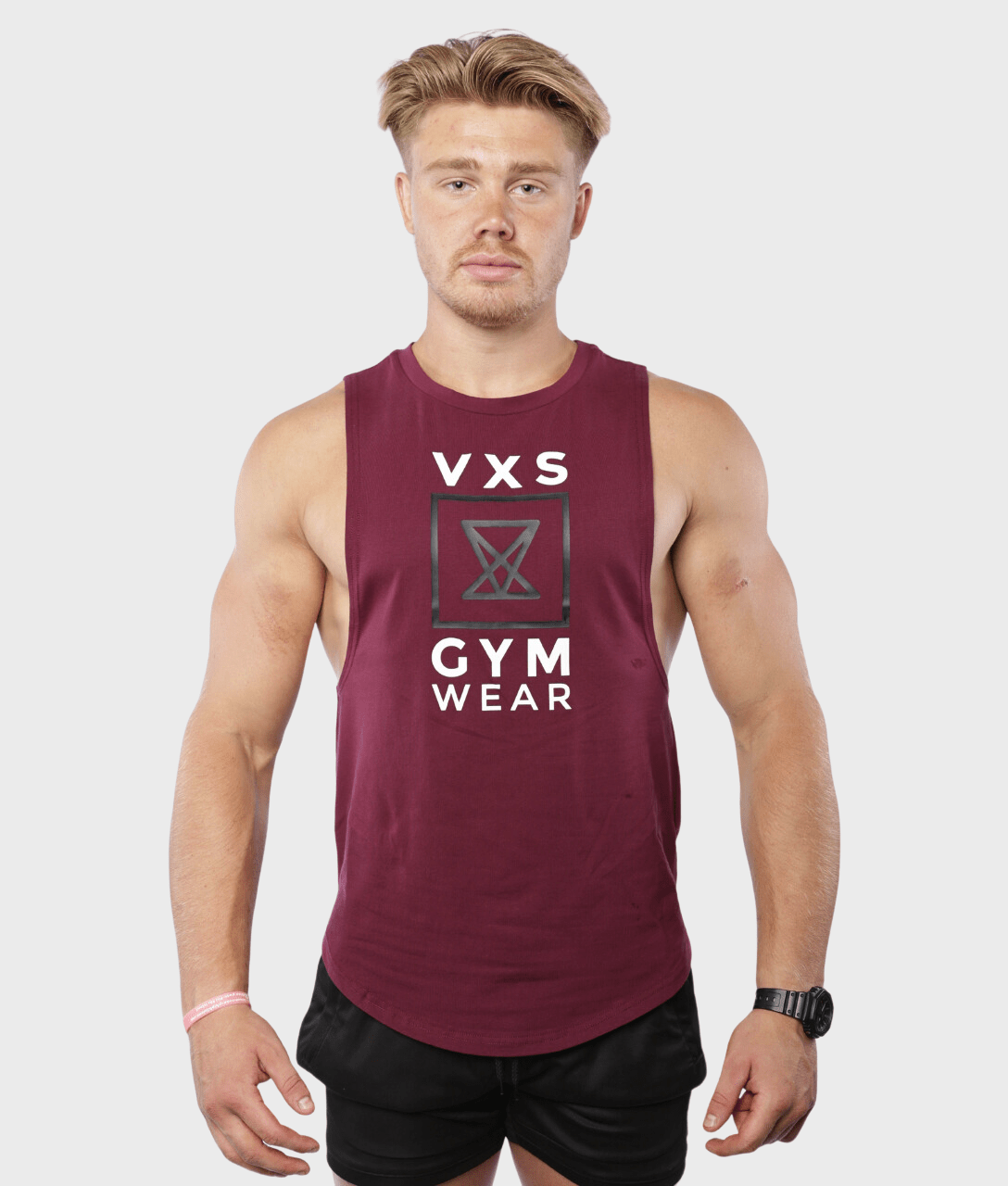 VXS Logo Sleeveless - Burgundy